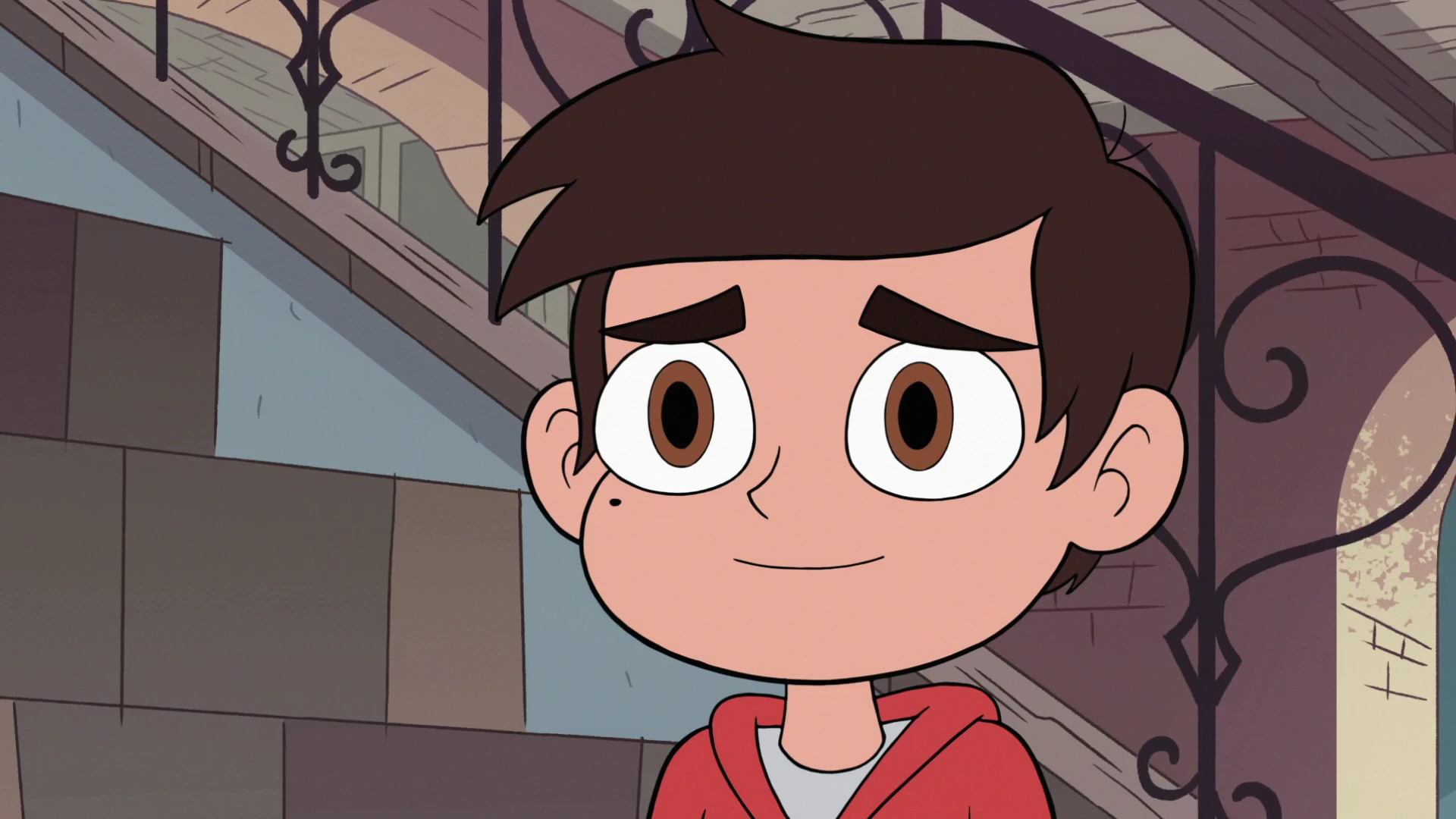 Image - S2E41 Marco Diaz smiling at Star Butterfly.png | Star vs. the ...