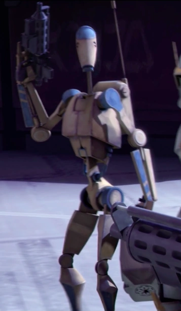 Unidentified reprogrammed battle droid 1 (R2-D2's droid squadron ...