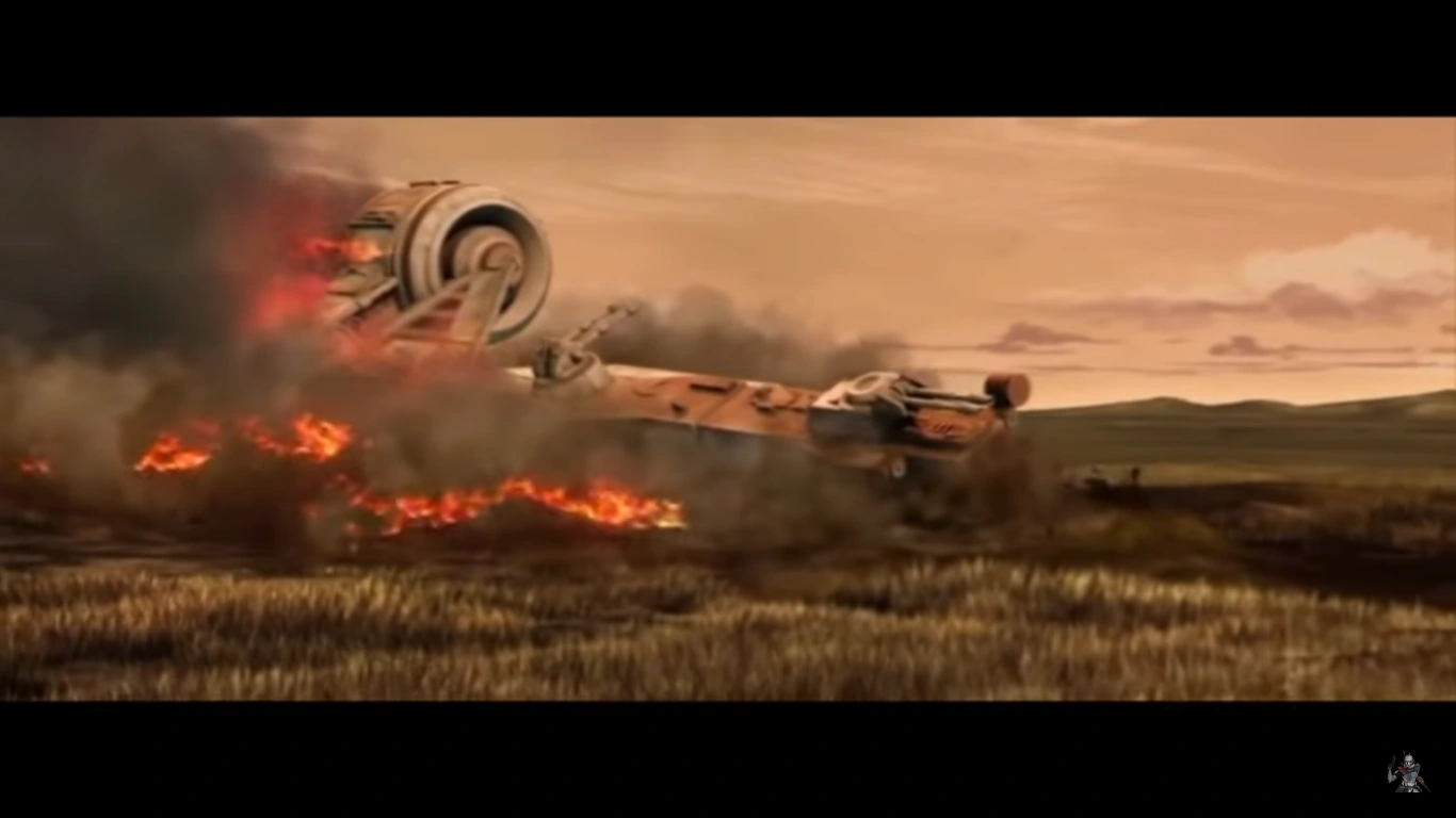 Image - Crash landing.png | Star Wars Canon Wiki | FANDOM powered by Wikia