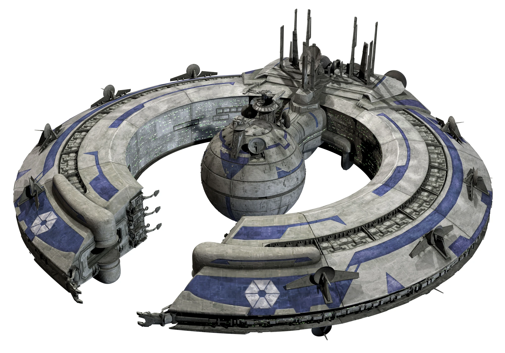 Lucrehulk-class Droid Control Ship (Separatist) | Star Wars Canon Wiki ...