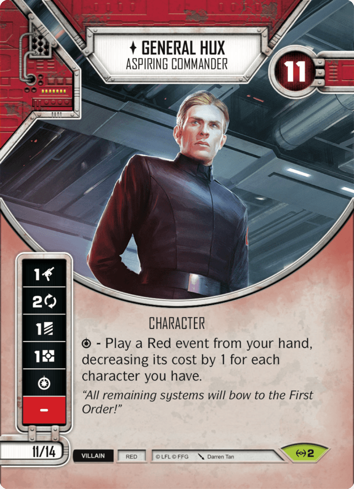 General Hux Star Wars Destiny Card Game Wikia Fandom Powered By Wikia