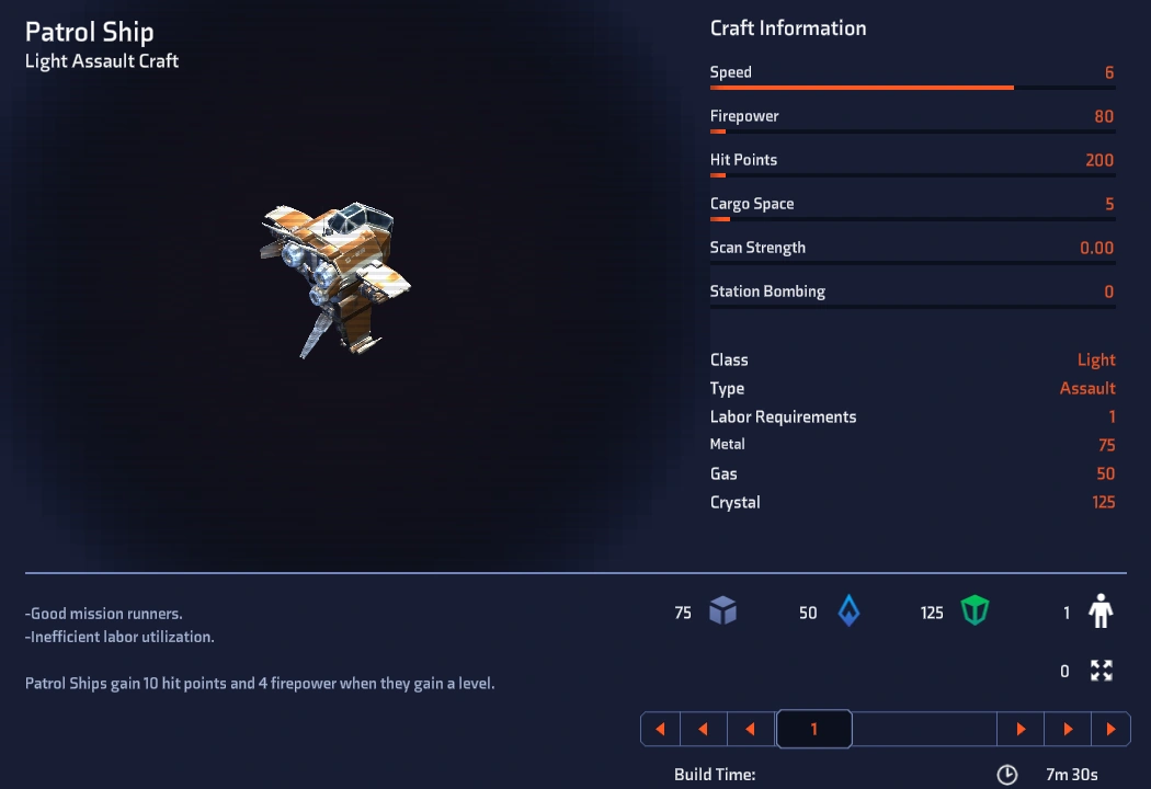 Patrol Ship | Starborne Wiki | Fandom