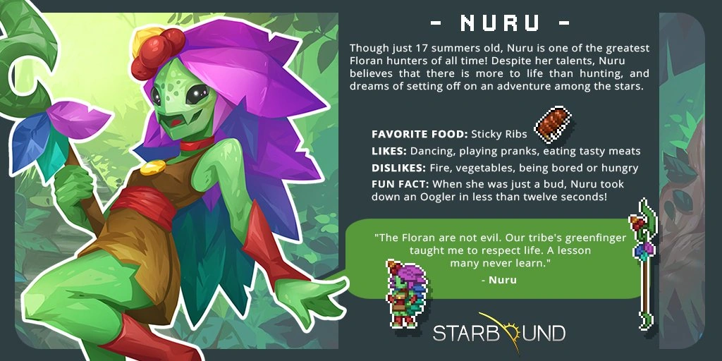 Нуру | Starbound Вики | Fandom