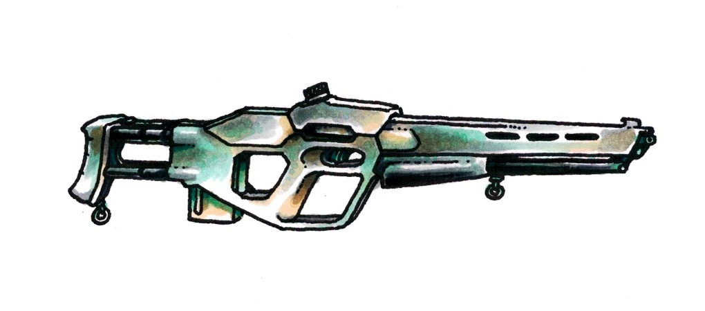 Advanced Combat Rifle | Star Frontiers Wiki | Fandom