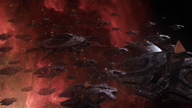 A Cardassian Fleet (Star Trek: DS9) vs a Goa'uld Fleet (Stargate: SG1 ...