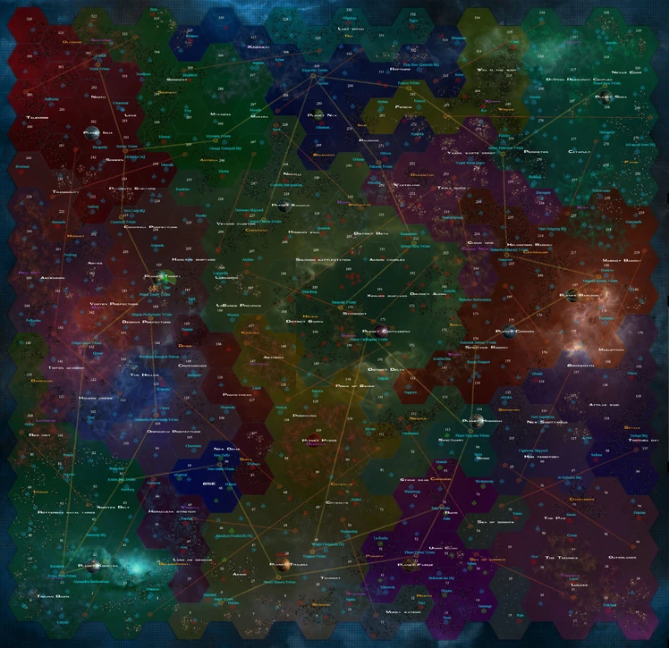Faction map | Starpoint Gemini 2 Wiki | Fandom