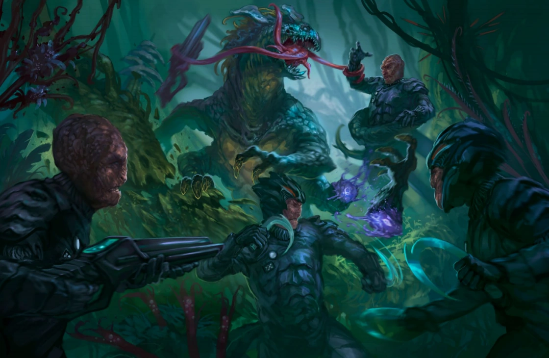 Hirogen Hunting Party (Star Trek: VOY) vs a Yautja (Predator ...