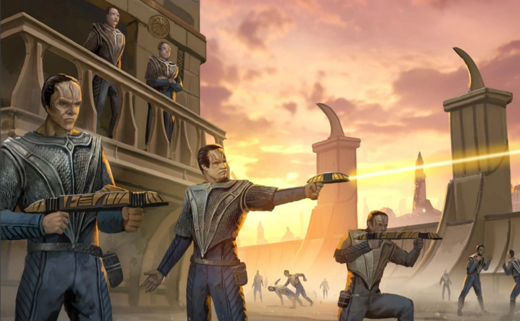 Cardassian Guard vs Umbaran Militia | SpaceBattles