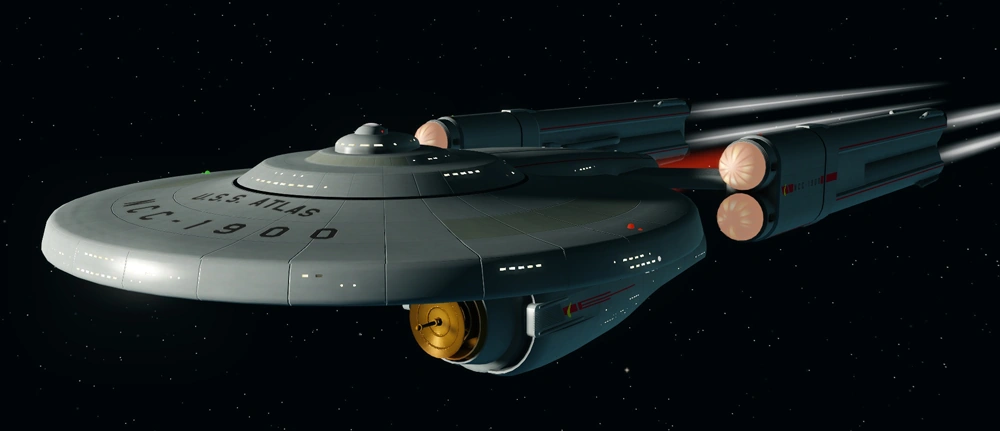 USS Atlas (NCC-1900) | Memory Beta, non-canon Star Trek Wiki | FANDOM ...