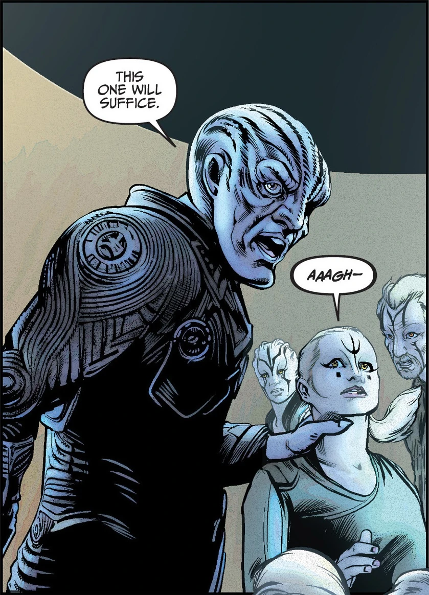 Image - Krall taking Keelah.jpg | Memory Beta, non-canon Star Trek Wiki | FANDOM powered by Wikia