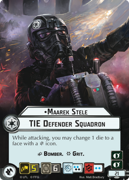 Maarek Stele TIE Defender Squadron | Star Wars: Armada Wiki | Fandom