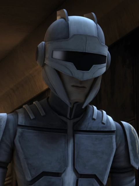 Unidentified Mandalorian police captain (docks) | Wookieepedia | Fandom