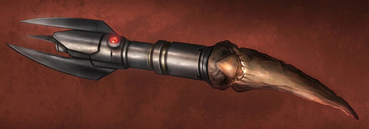 Darth Baras' first lightsaber | Wookieepedia | Fandom