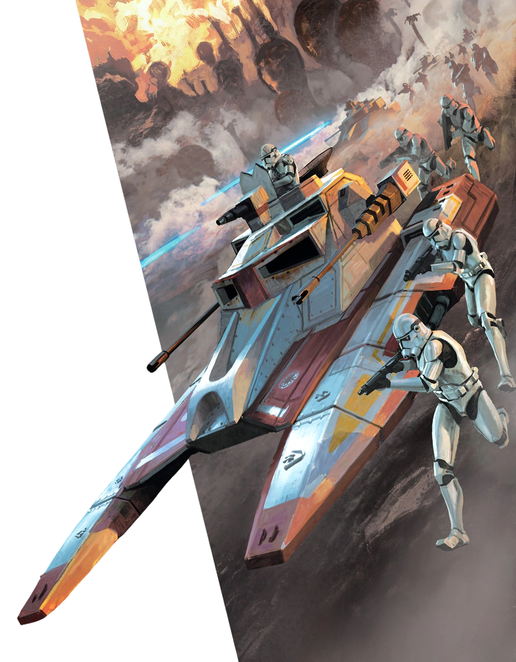 M577A1 Armored Personnel Carrier (Aliens) vs TX-130 Saber-class Fighter ...