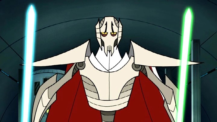 General Grievous (Star Wars: Clone Wars) runs a Warhammer 40K gauntlet ...