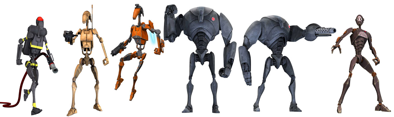 B Series Battle Droid Wookieepedia Fandom Powered By Wikia