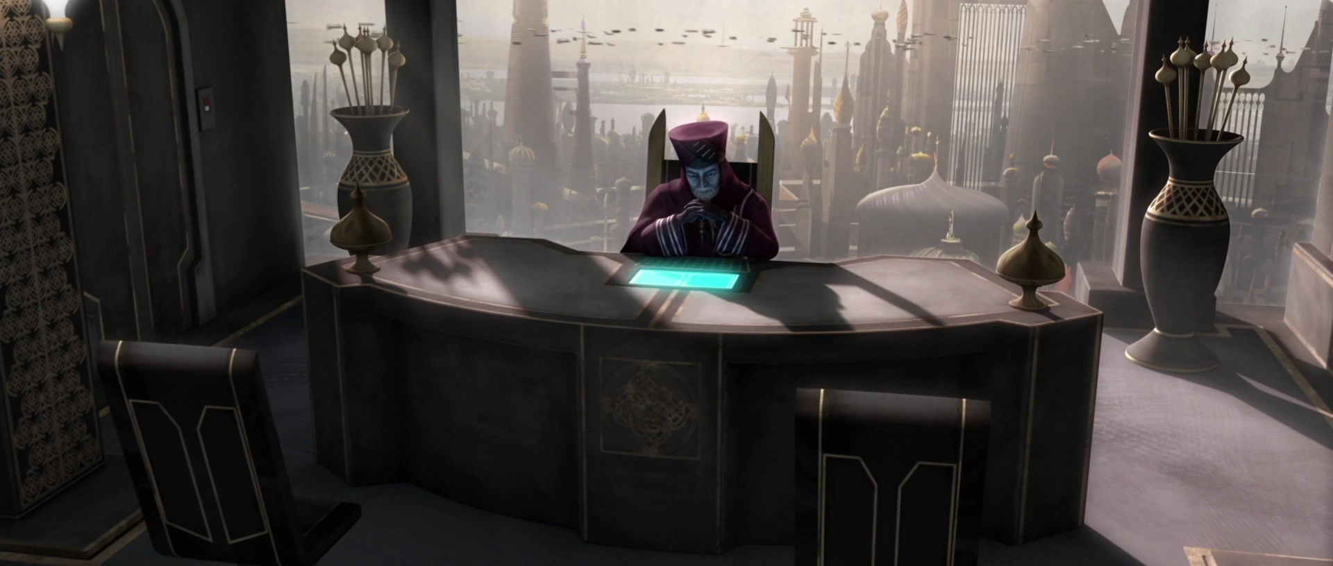 Look closely in the opera house scene in Star Wars: Revenge of Sith ...