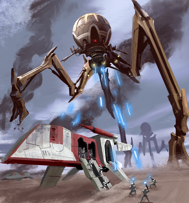 clone trooper carrier ship