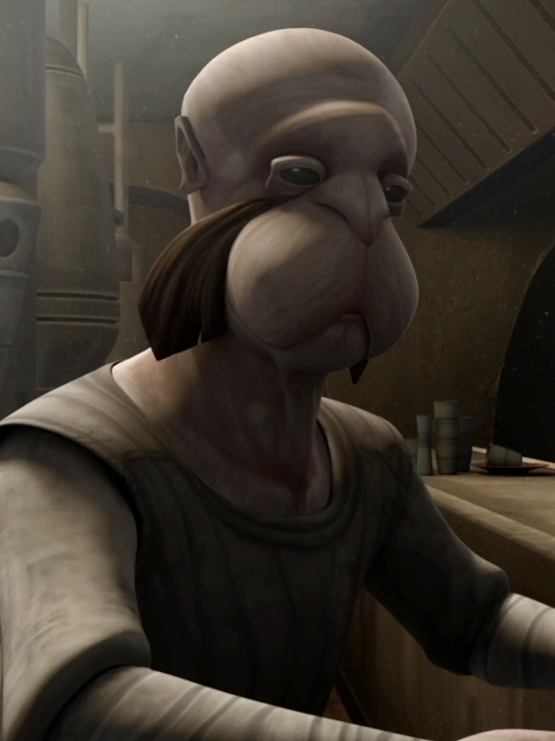 Unidentified Nimbanel bartender | Wookieepedia | Fandom