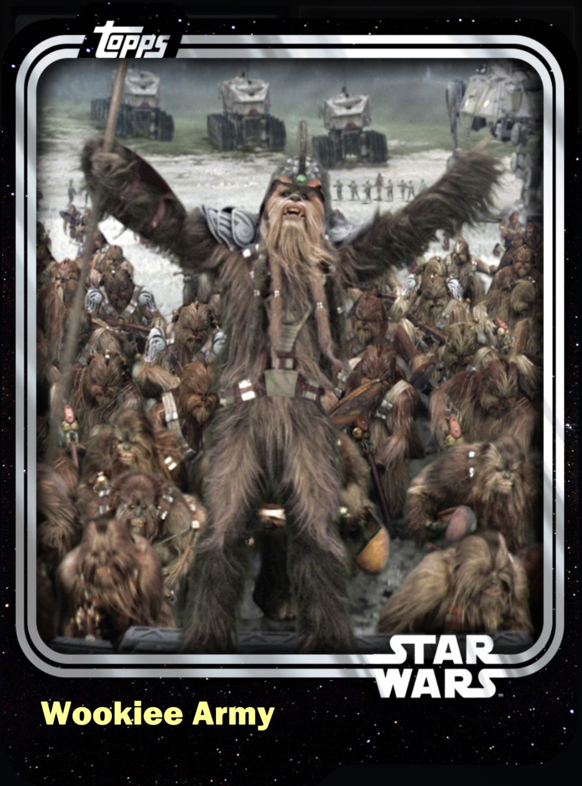 Wookiee Army - Galactic Republic - Base Series 1 | Star Wars: Card ...