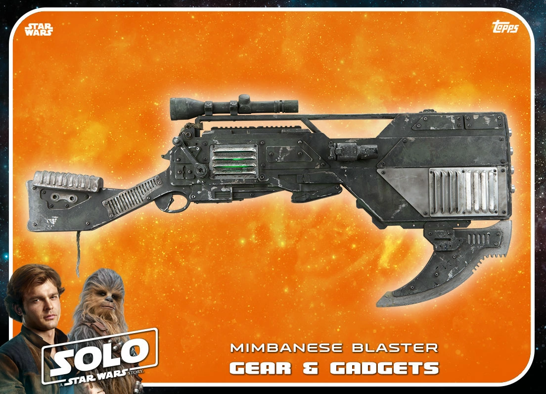 Mimbanese Blaster - Solo: A Star Wars Story - Gear & Gadgets | Star ...