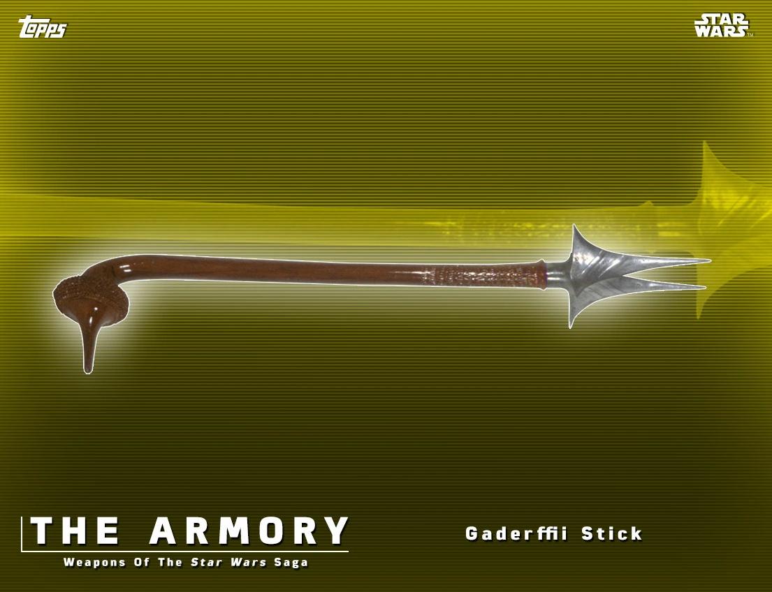 Gaderffii Stick - The Armory | Star Wars: Card Trader Wiki | Fandom