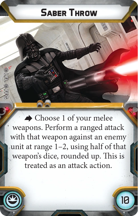 Saber Throw | Starwarslegion Wiki | Fandom