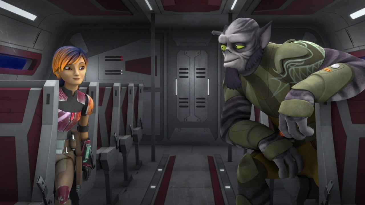 Image - Sabine and Zeb Smile.png | Star Wars Rebels Wiki | FANDOM ...
