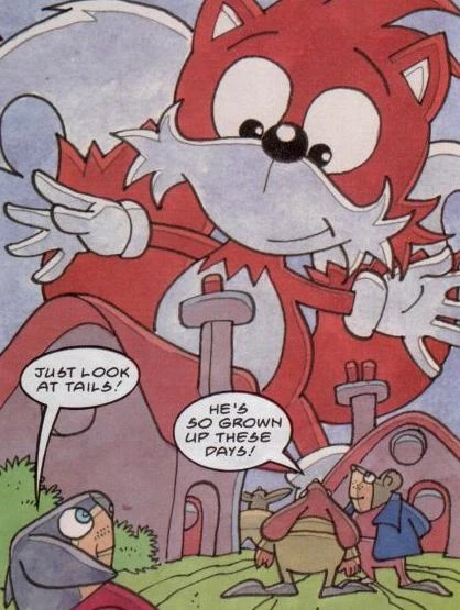 Tall Tails | Sonic the Comic Wiki | Fandom