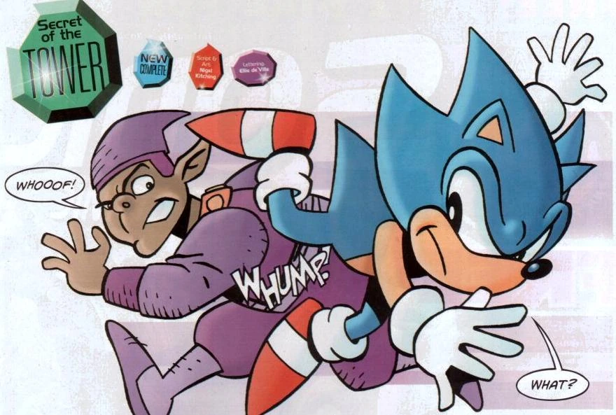 Secret of the Tower | Sonic the Comic Wiki | Fandom