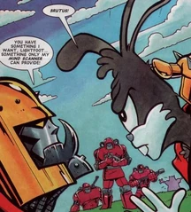 Commander Brutus | Sonic the Comic Wiki | Fandom
