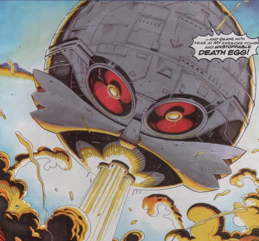 Death Egg | Sonic the Comic Wiki | FANDOM powered by Wikia