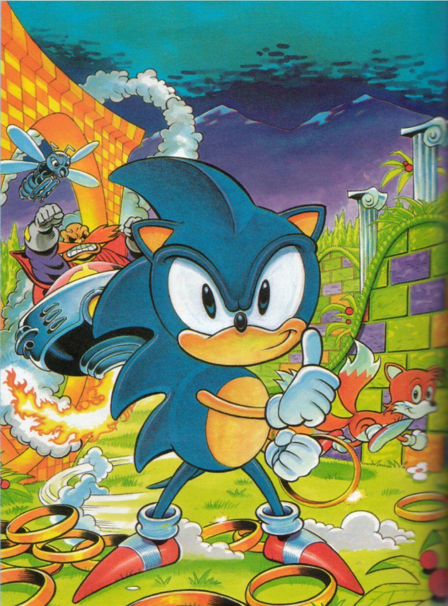 The Official Sonic the Hedgehog Yearbooks | Sonic the Comic Wiki ...