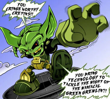 Green Gremlin | Sonic the Comic Wiki | Fandom