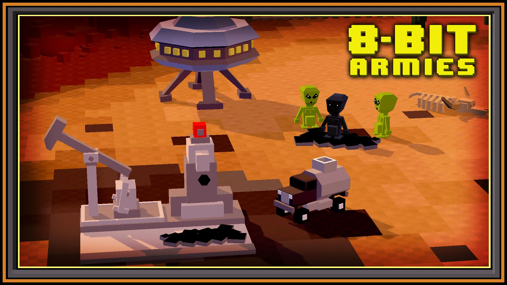 8-Bit Armies - Alien Holiday | Steam Trading Cards Wiki | FANDOM ...