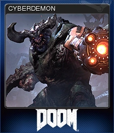 DOOM - CYBERDEMON | Steam Trading Cards Wiki | FANDOM powered by Wikia