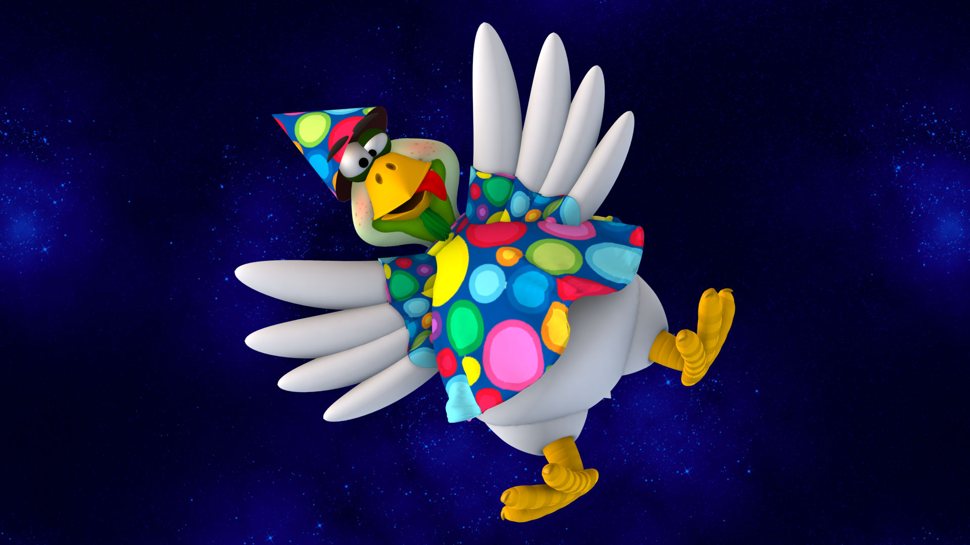 Image - Chicken Invaders 5 Artwork 2.jpg | Steam Trading Cards Wiki ...