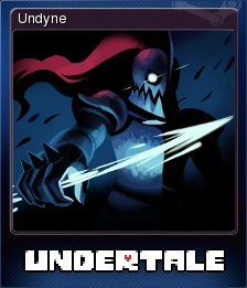 Undertale - Undyne | Steam Trading Cards Wiki | Fandom