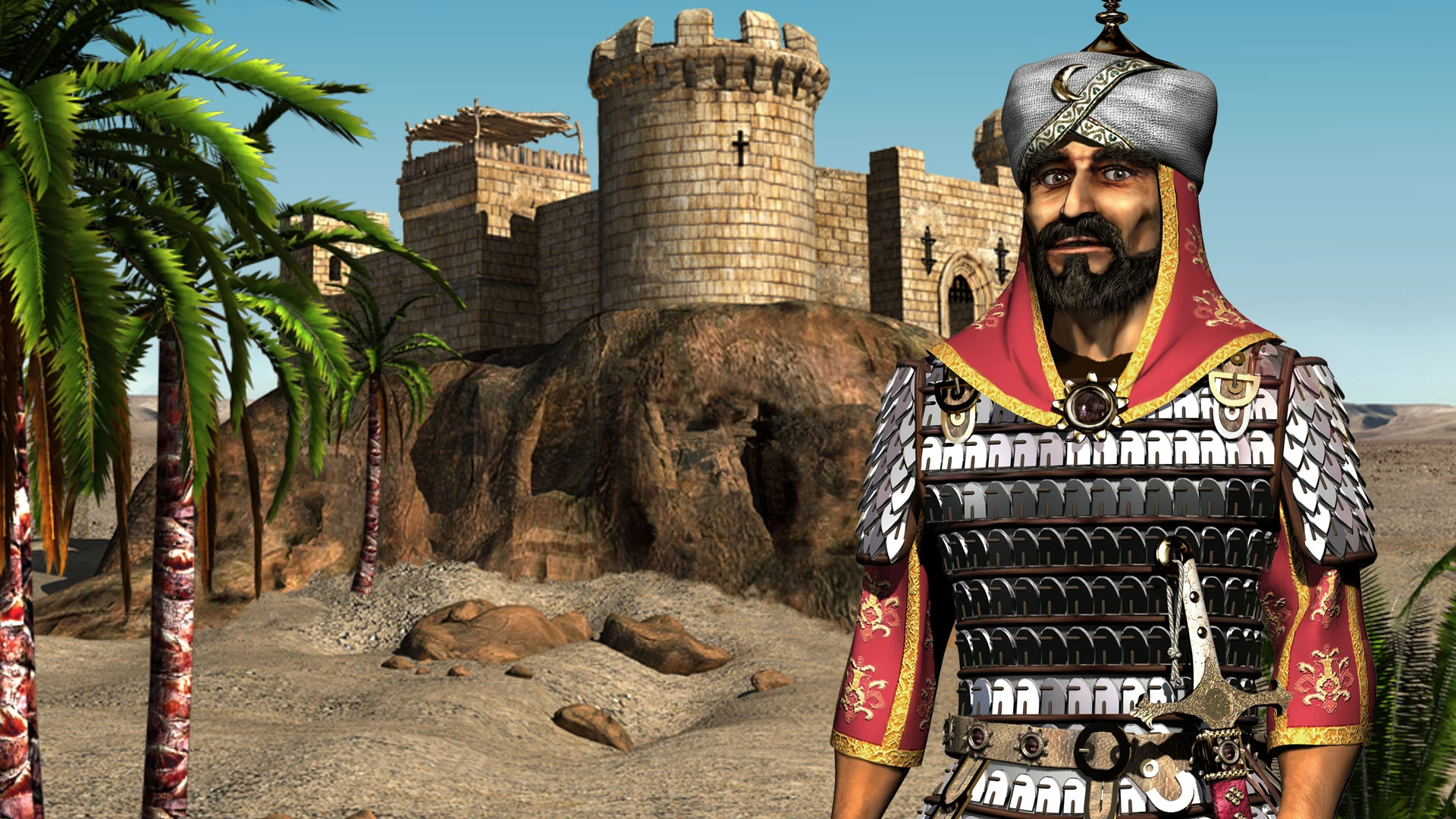 Image - Stronghold Crusader HD Artwork 5.jpg | Steam Trading Cards Wiki ...