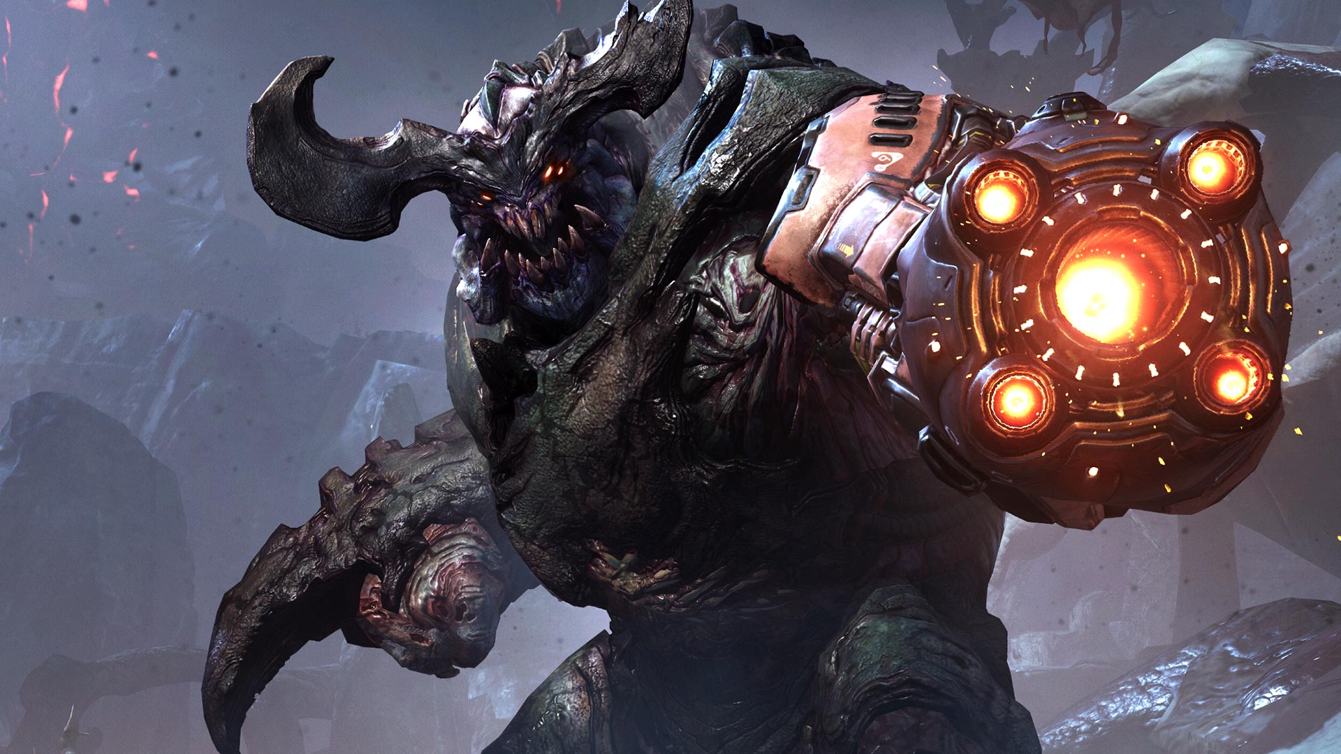 Doom Cyberdemon Steam Trading Cards Wiki Fandom Powered By Wikia