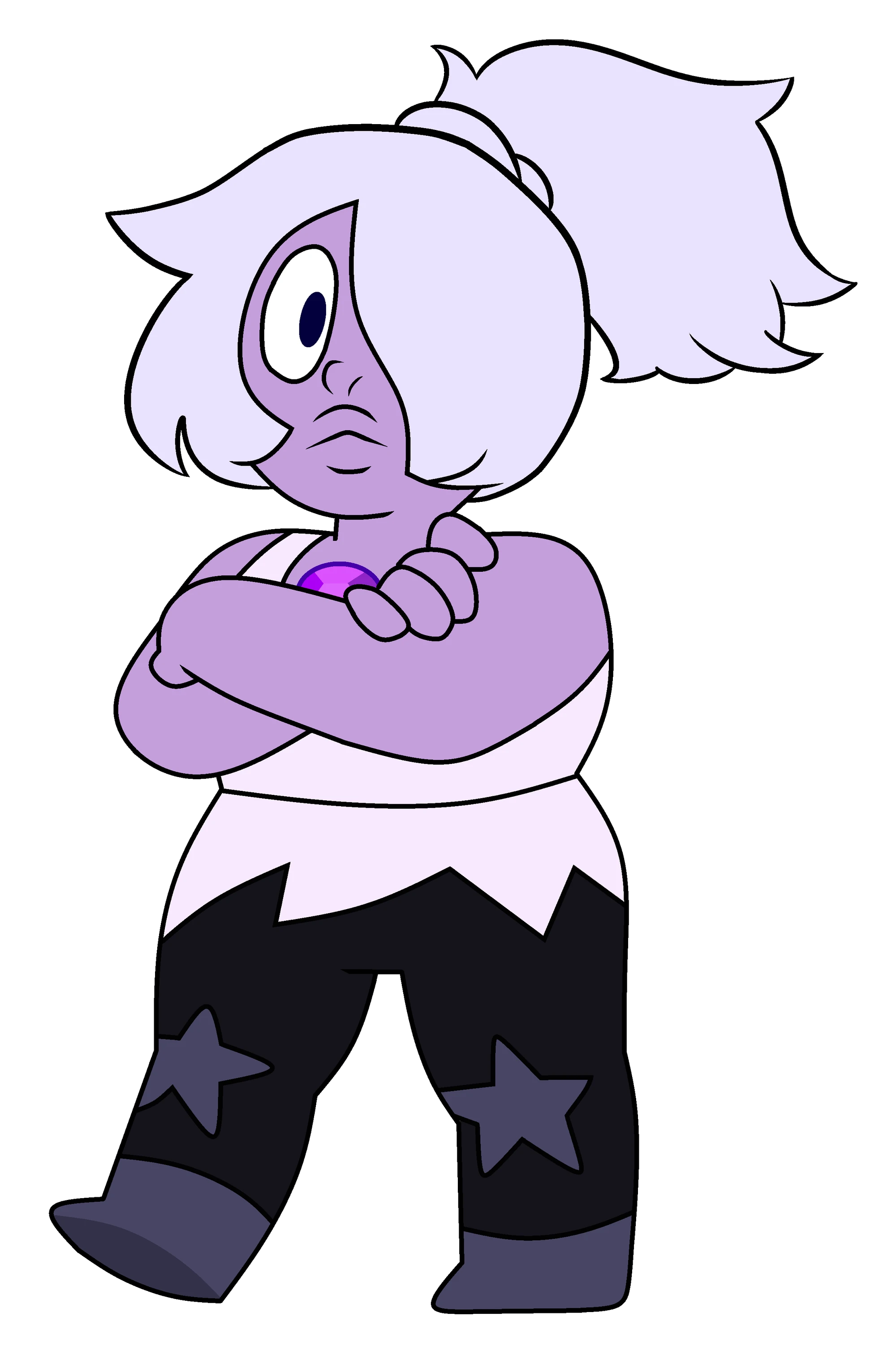 Image - Amethyst - S3 Tied Hair.png | Steven Universe Wiki | FANDOM ...
