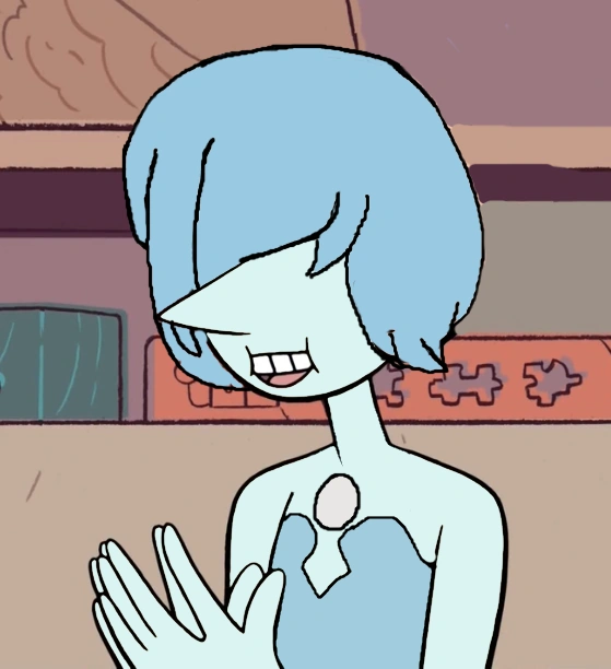 Image - Blue Pearl doing Pearl's face.png | Steven Universe Wiki ...