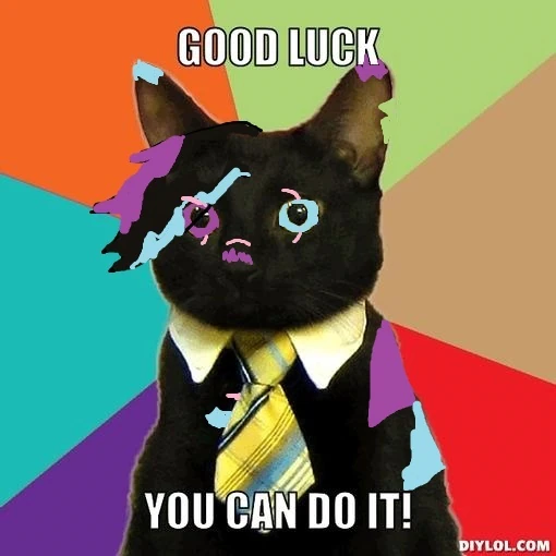 You Can Do It Kitten