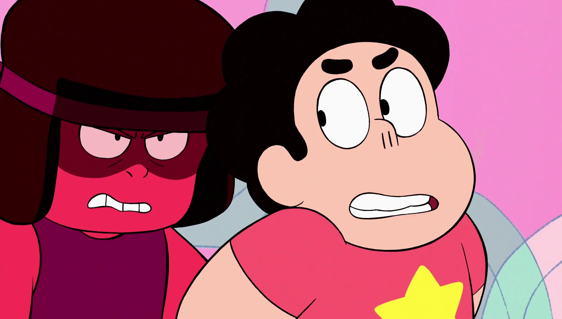 Steven Universe Garnet Without Her Glasses