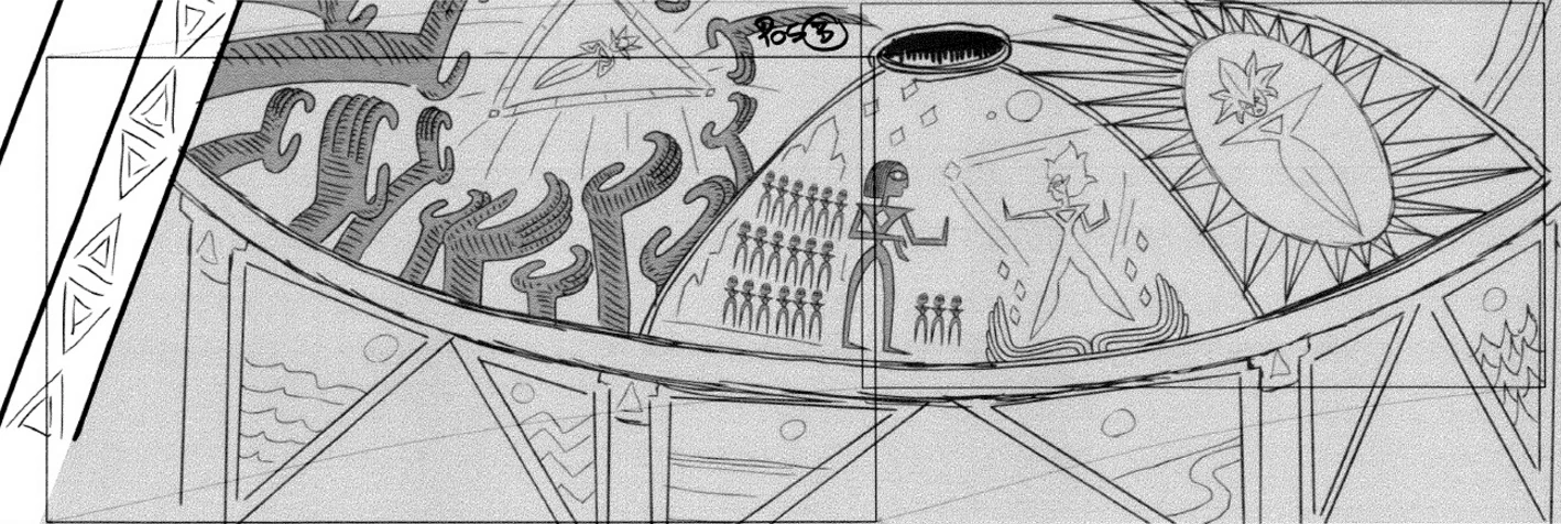 Something people need to understand about the mural in the pyramid ...