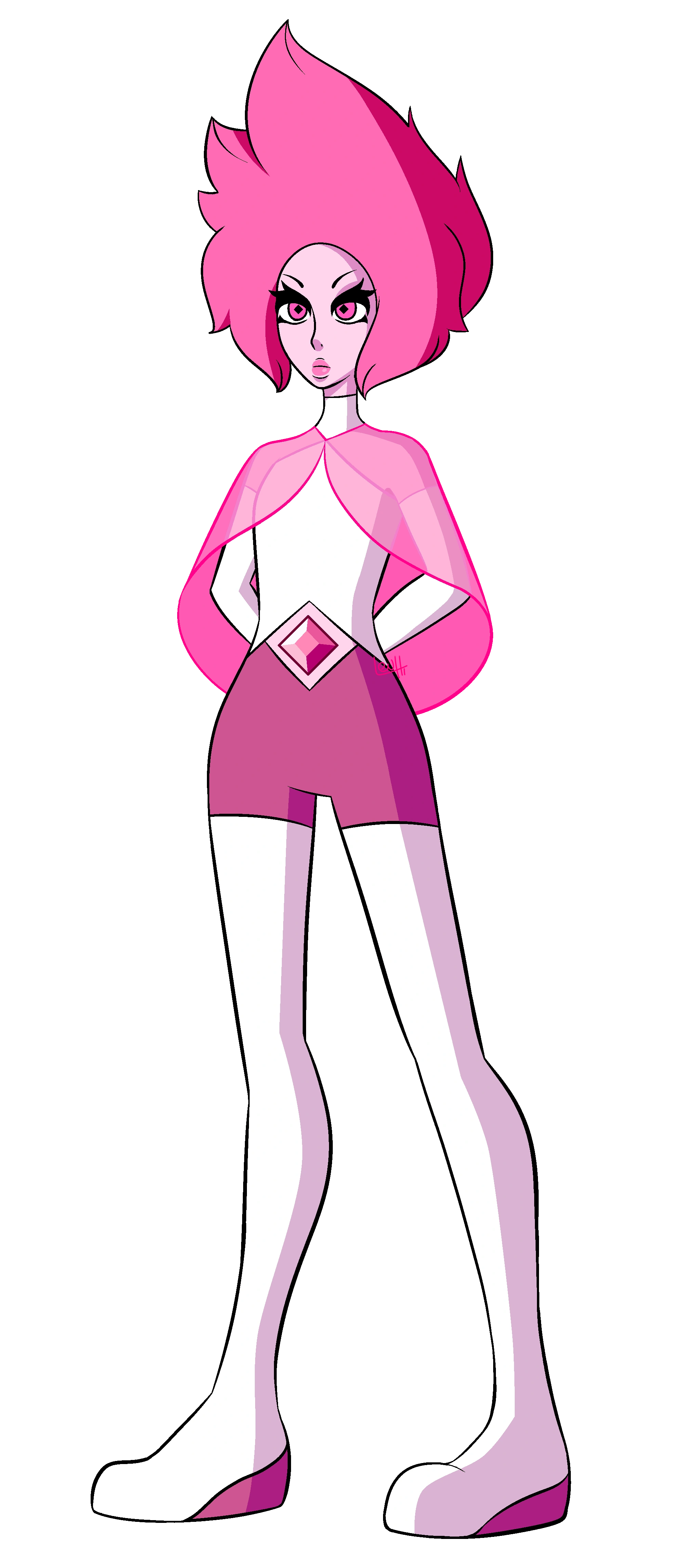 Image - Pink Diamond Interpretation by Lenhi.png | Steven Universe Wiki ...