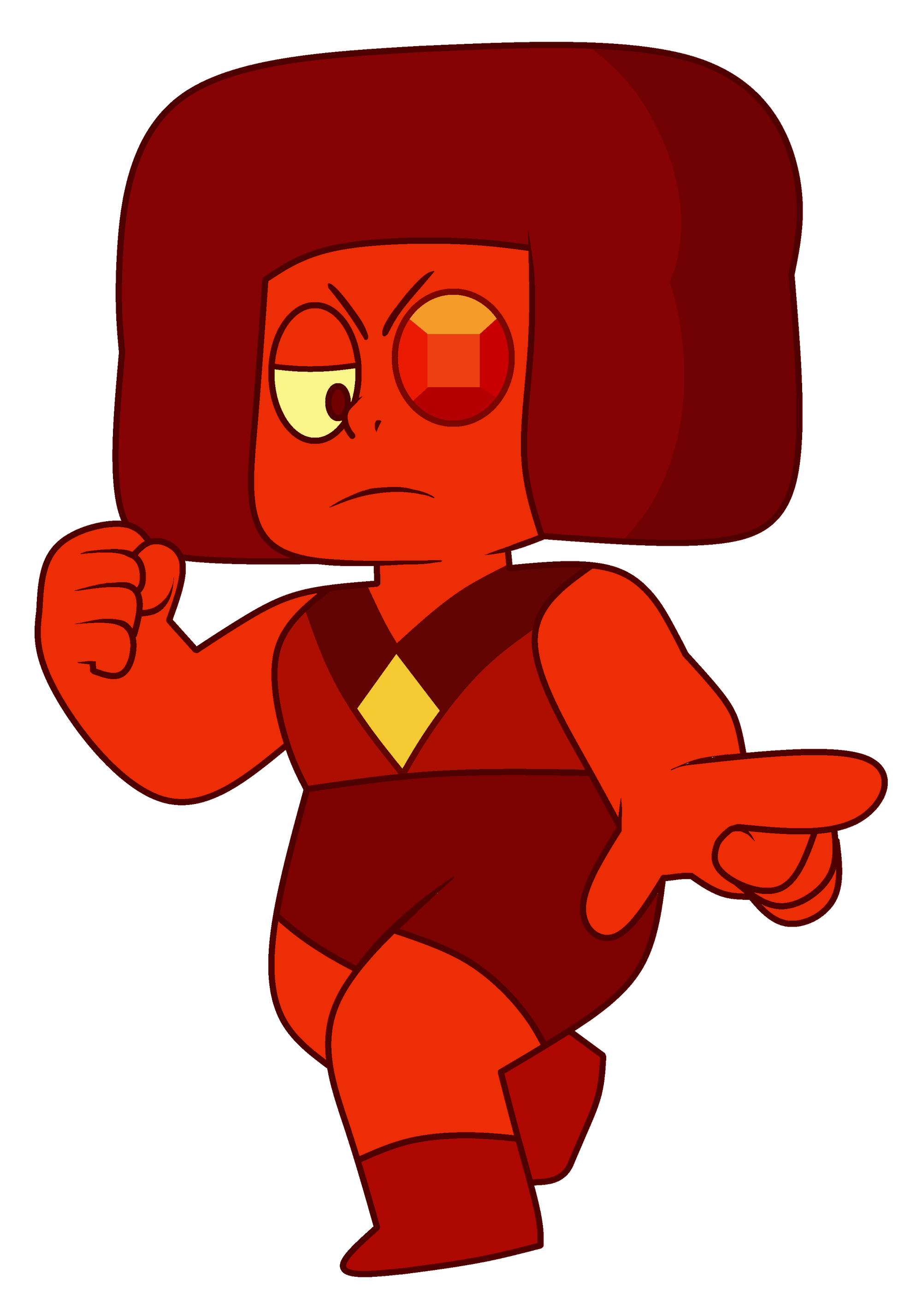 Ruby (Eyeball)/Designs | Steven Universe Wiki | Fandom