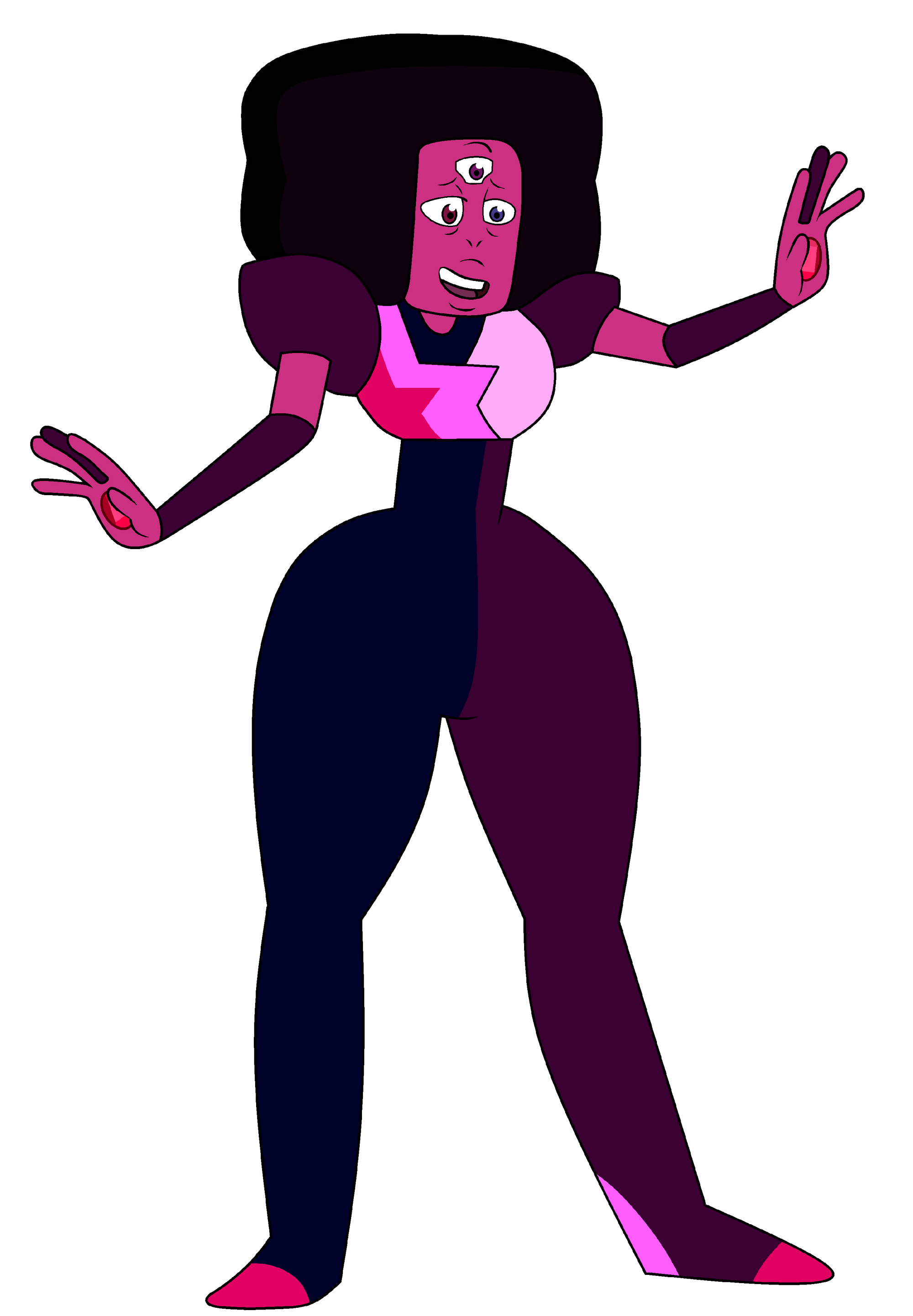 Image - Garnet - S2 Visorless MSP 3.png | Steven Universe Wiki | FANDOM ... Image - Garnet - S2 Visorless MSP 3.png | Steven Universe Wiki | FANDOM ...