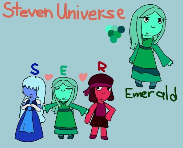 Image - Emerald (Crystal Gem).png | Steven Universe Fanon Wiki | FANDOM powered by Wikia