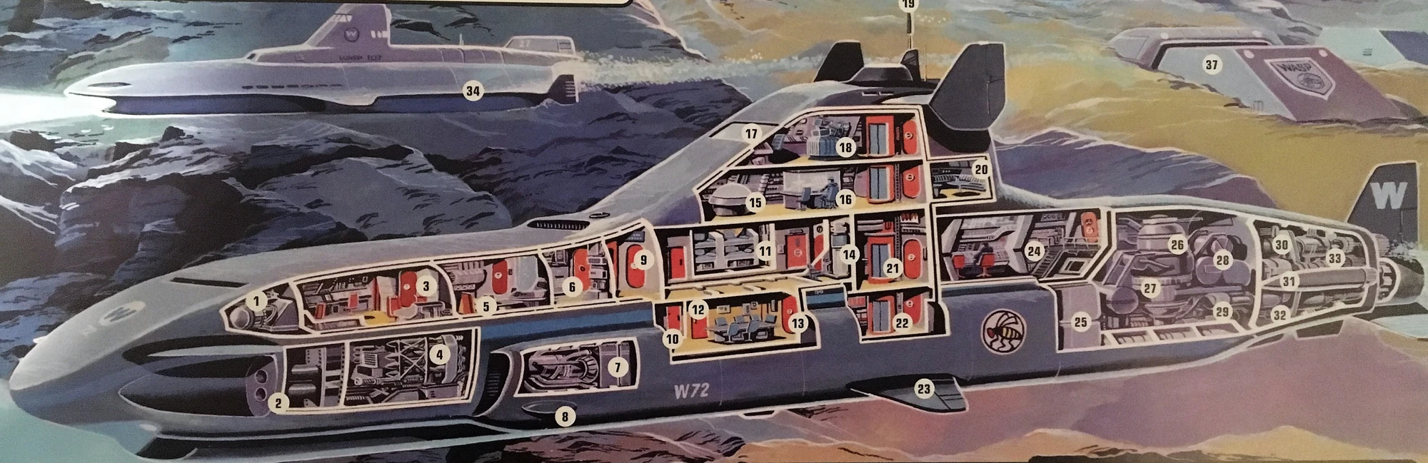 WASP Merlin Class | Stingray Wiki | Fandom